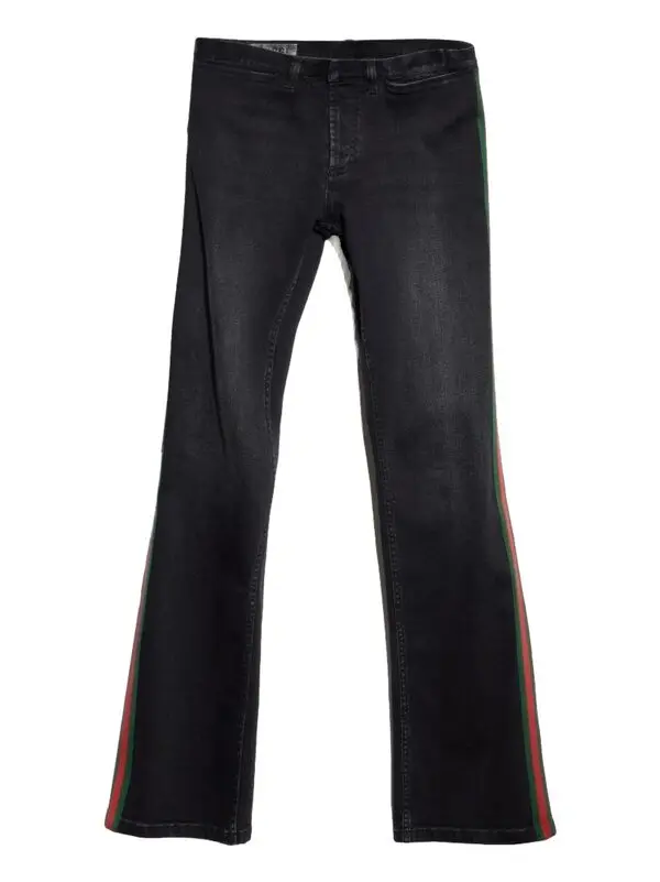 Gucci Denim Cotton Jeans - Black