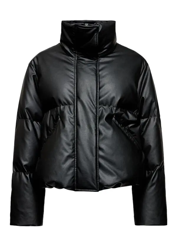 MAISON MARGIELA Short Padded Down Jacket - Black