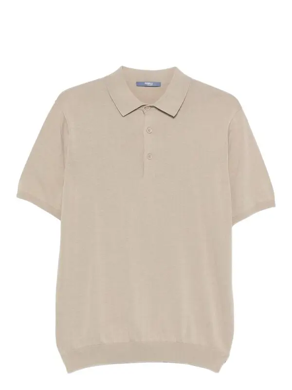 PEOPLE OF SHIBUYA Nito Polo Shirt - Beige