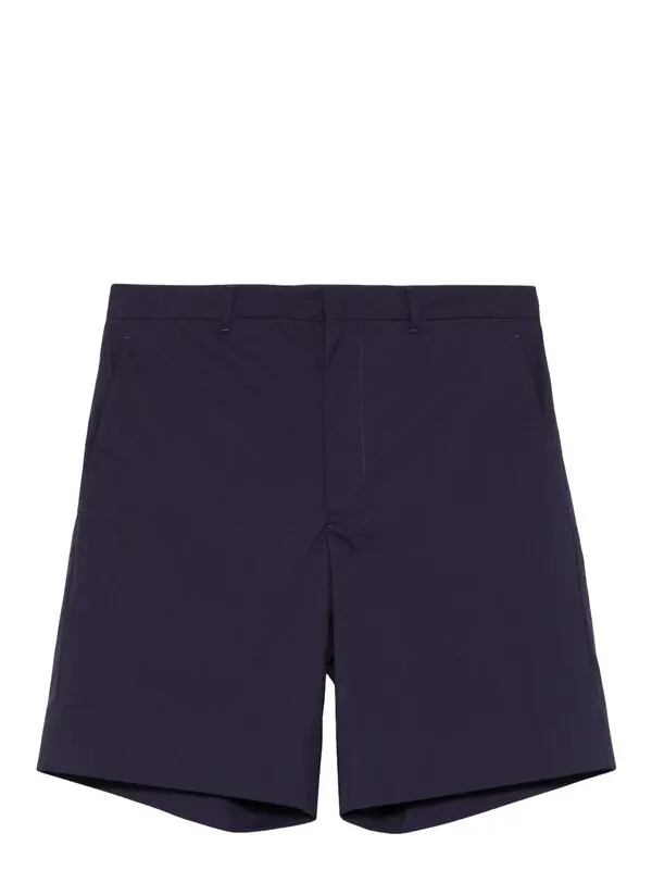Prada Cotton Bermuda Shorts - Blue