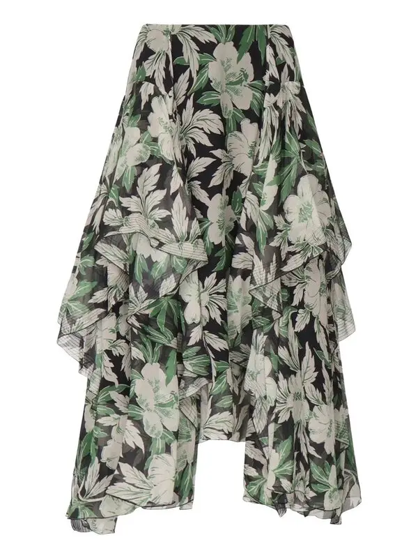 Loewe Silk Skirt - Multi