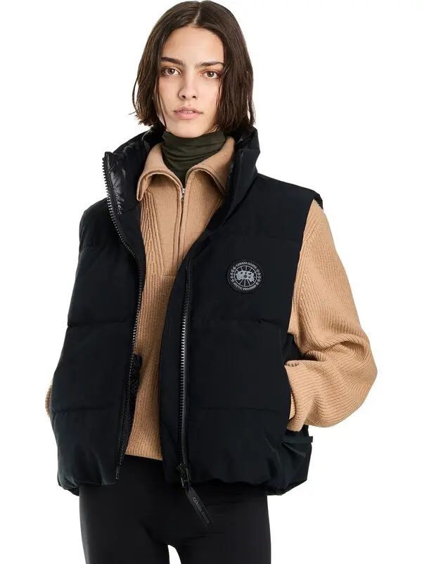 Canada Goose Grandview Cropped Vest - Black