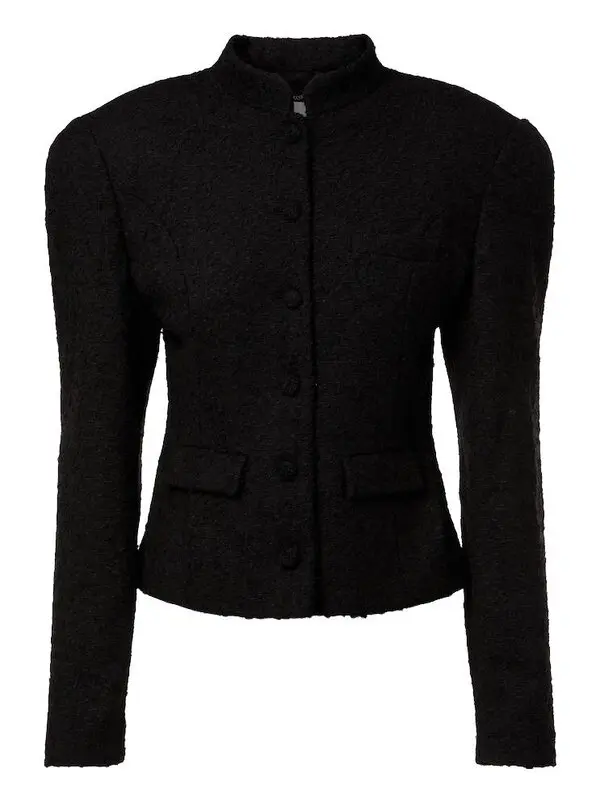 Magda Butrym Boucle Jacket - Black