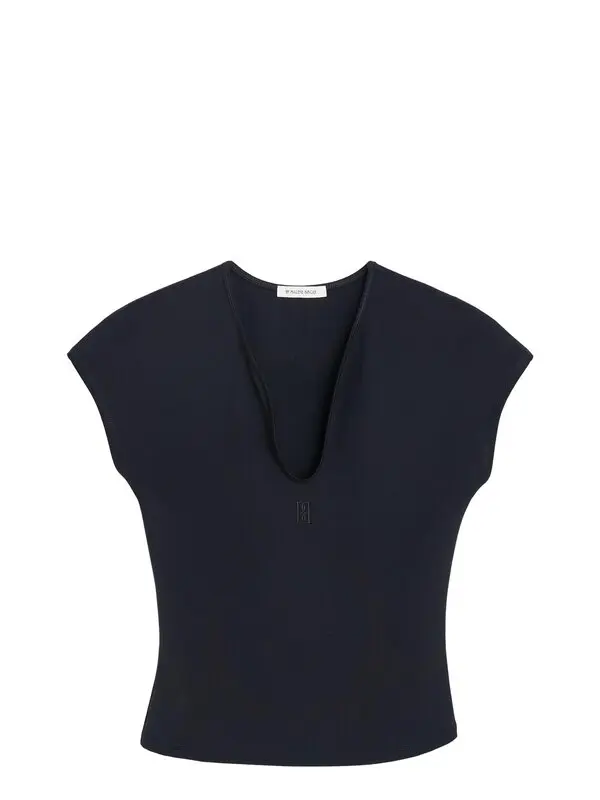 BY MALENE BIRGER Venazia Athletic Top - Black