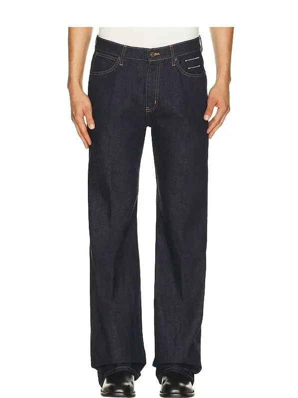 AUSTIN POST Outland Wide Cut Jean In . Also - Blue