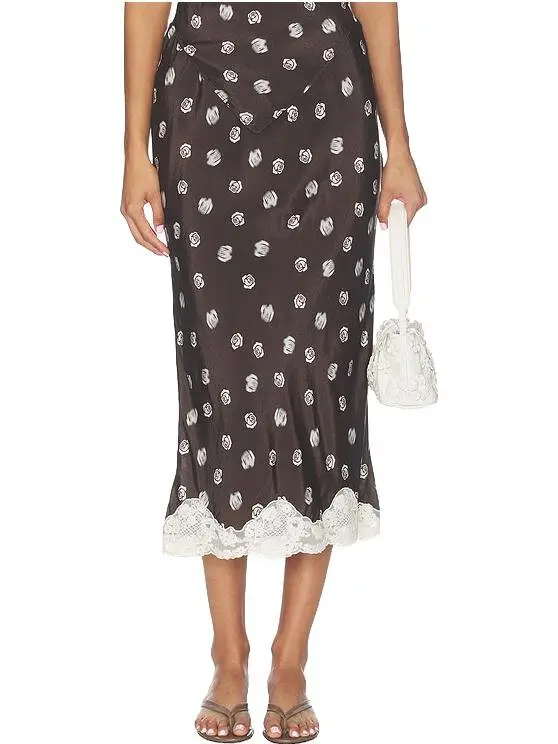 MAUDE CLUB Alexi Skirt - Multi