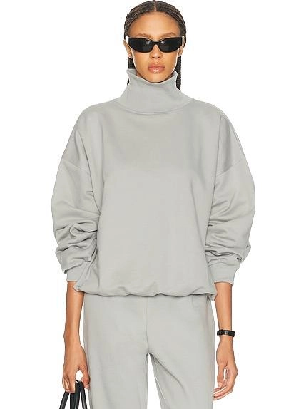 H-o-r-s-e The Turtleneck Sweatshirt - Gray