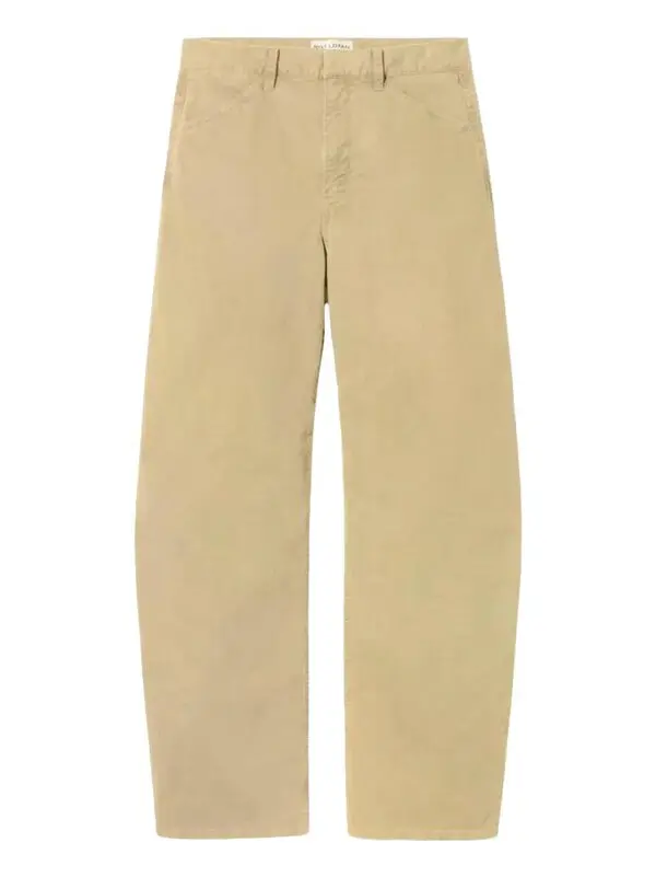 NILI LOTAN Tribeca Straight-leg Trousers - Yellow