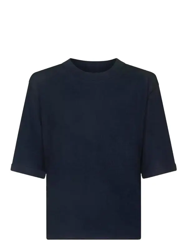 Loulou De Saison Cashmere Crewneck T-shirt - Blue