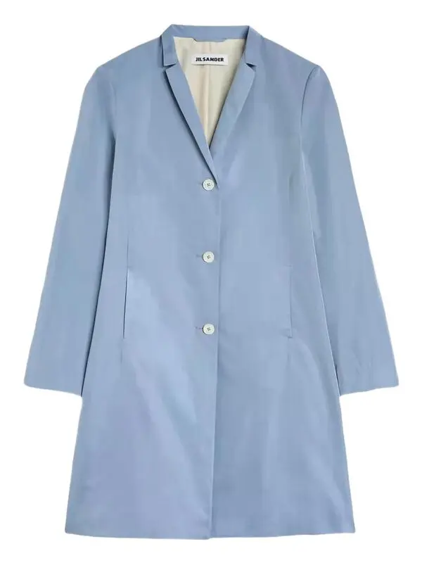 JIL SANDER Slim-fit Radzmir Coat - Blue