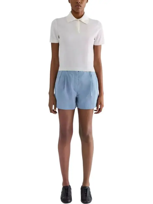 JIL SANDER Pleated Radzmir Shorts - Blue