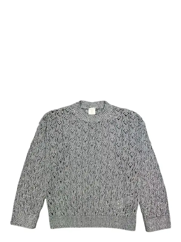 Eleventy Long Sleeve Sweater - Grey