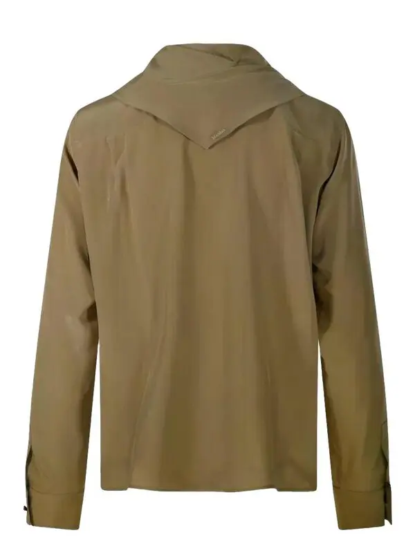Max Mara Pussy-bow Long-sleeve Blouse - Neutrals