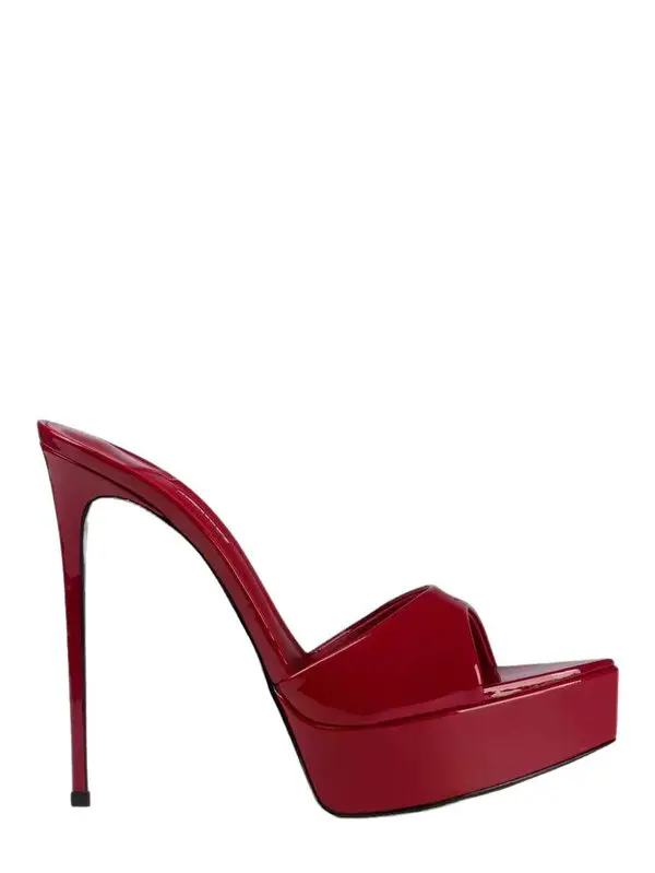 LE SILLA Uma Platform Stiletto Sandals - Red