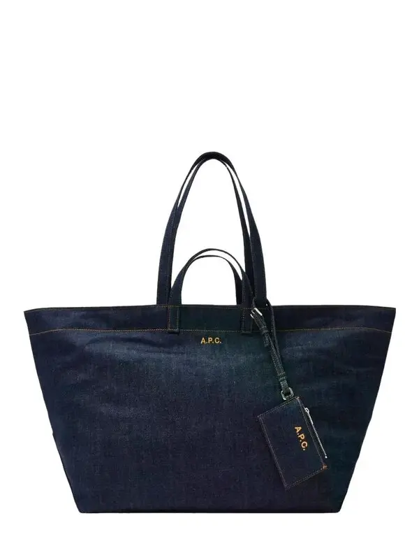 A.p.c. Le Drummer Tote Bag - Blue