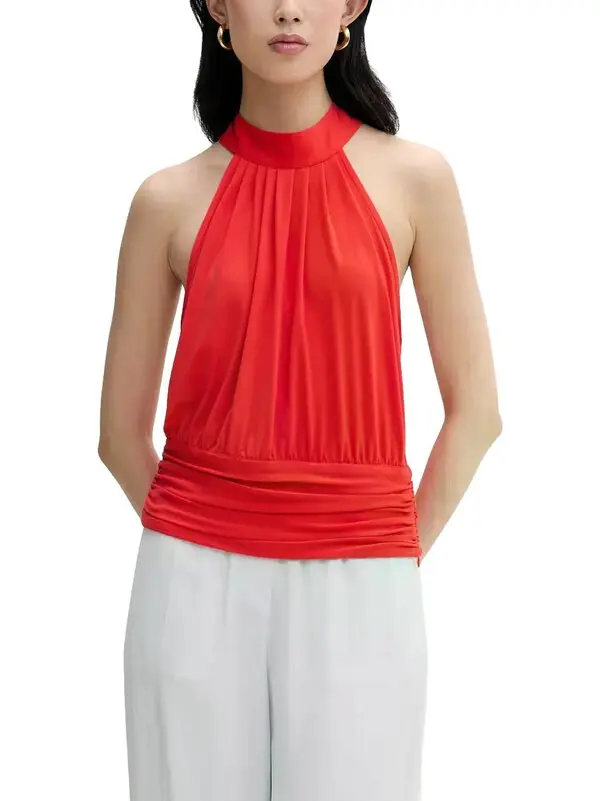 GESTUZ Gzkadie Halterneck Top - Red