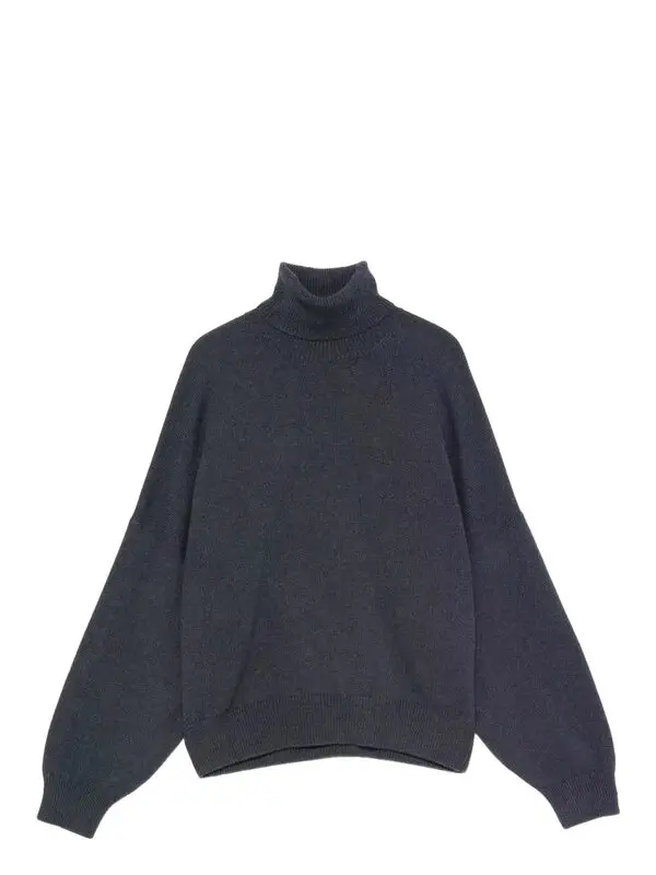 Brunello Cucinelli Monili-chain High-neck Knit - Black