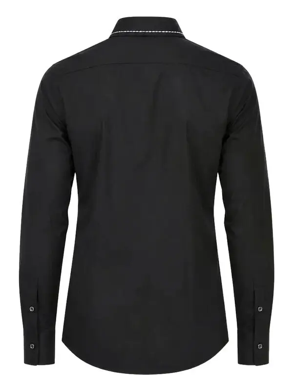 Dsquared2 Contrast-stitch Shirt - Black