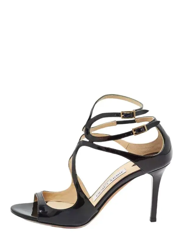 JIMMY CHOO Ivette Sandals - Black