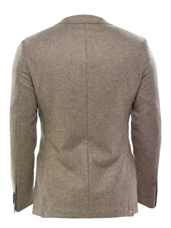 Corneliani Single-breasted Notch-lapel Jacket - Neutrals