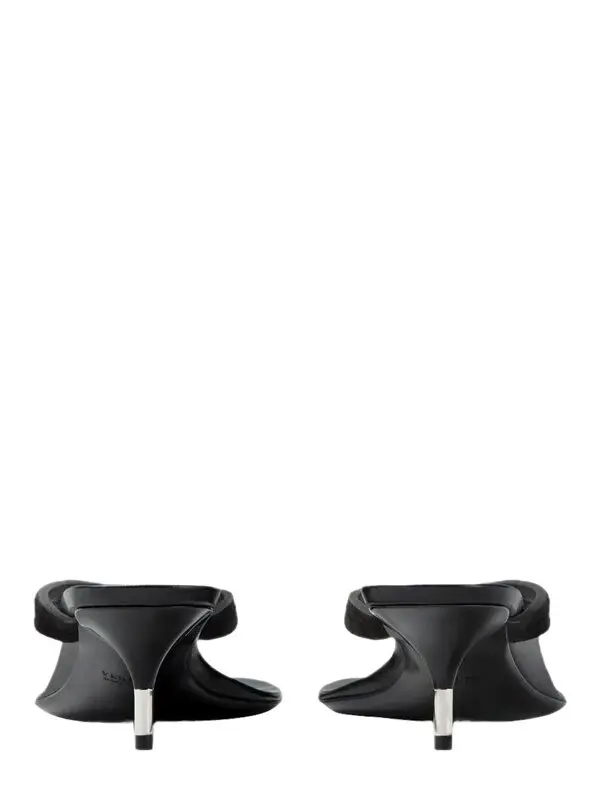 Versace Medusa-plaque Kitten-heel Mules - Black
