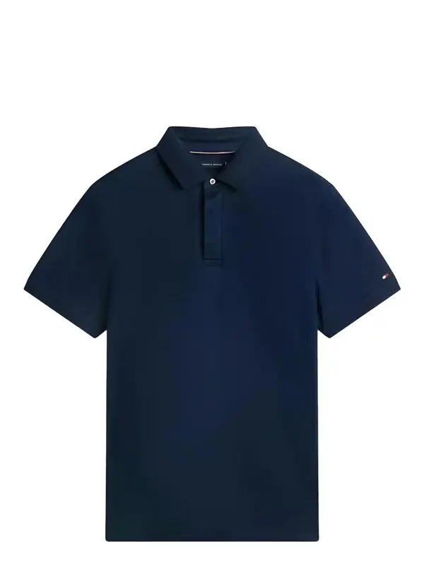 Tommy Hilfiger Hidden-placket Polo Shirt - Blue