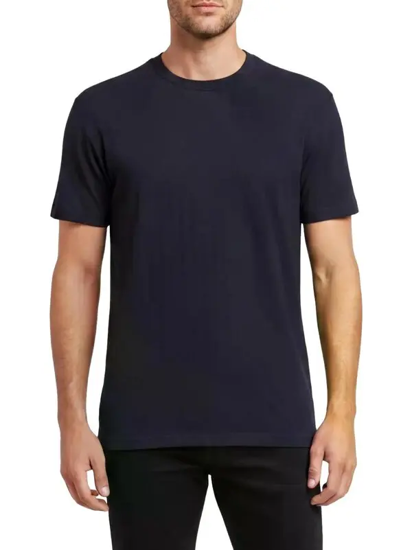 Giorgio Armani Short-sleeve Crew-neck T-shirt - Blue