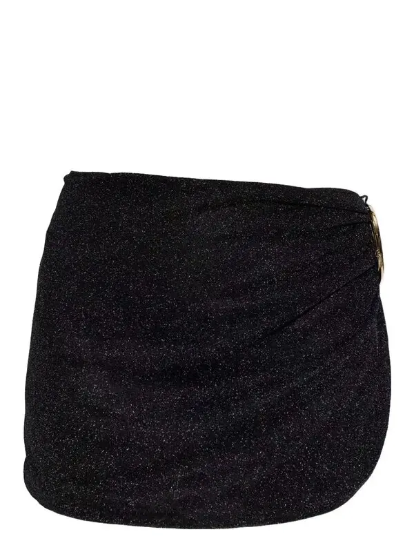 Oseree Lumière Spiral Wrap-style Pareo - Black