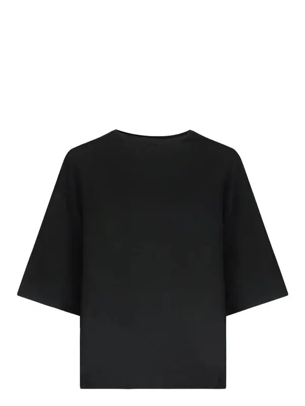 Loulou De Saison Oversized Boxy-cut T-shirt - Black