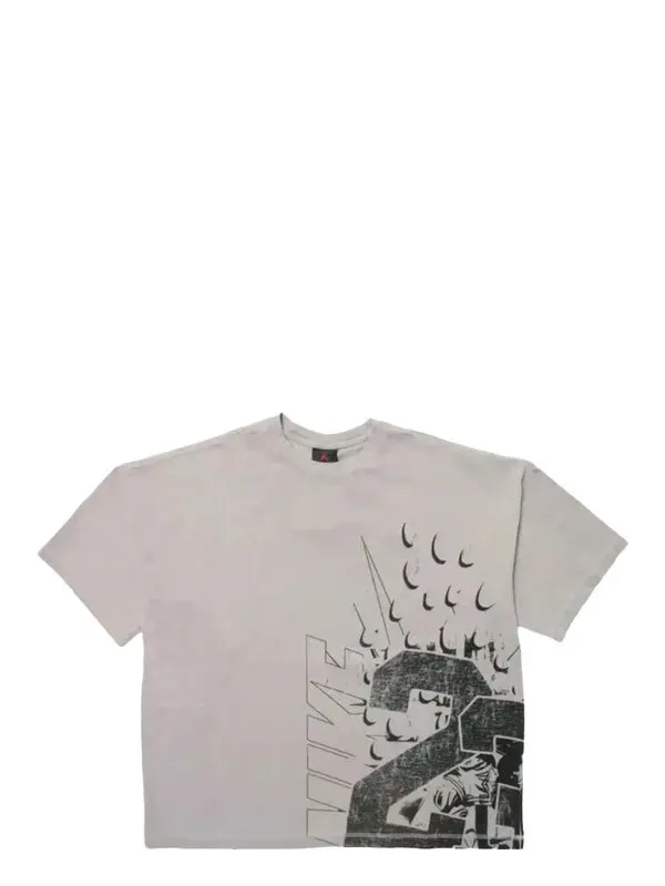 Nike Jordan Graphic Print T-shirt - Grey