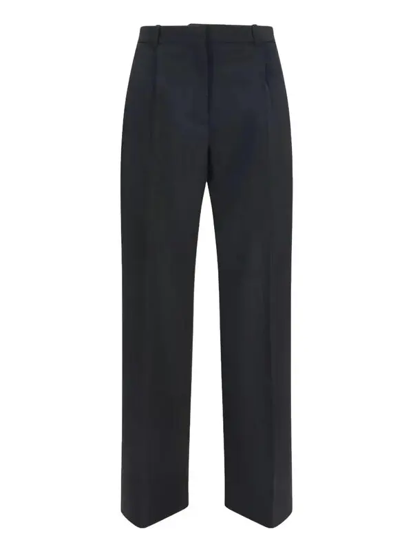 Our Legacy Universe Pleated Wool Trousers - Blue