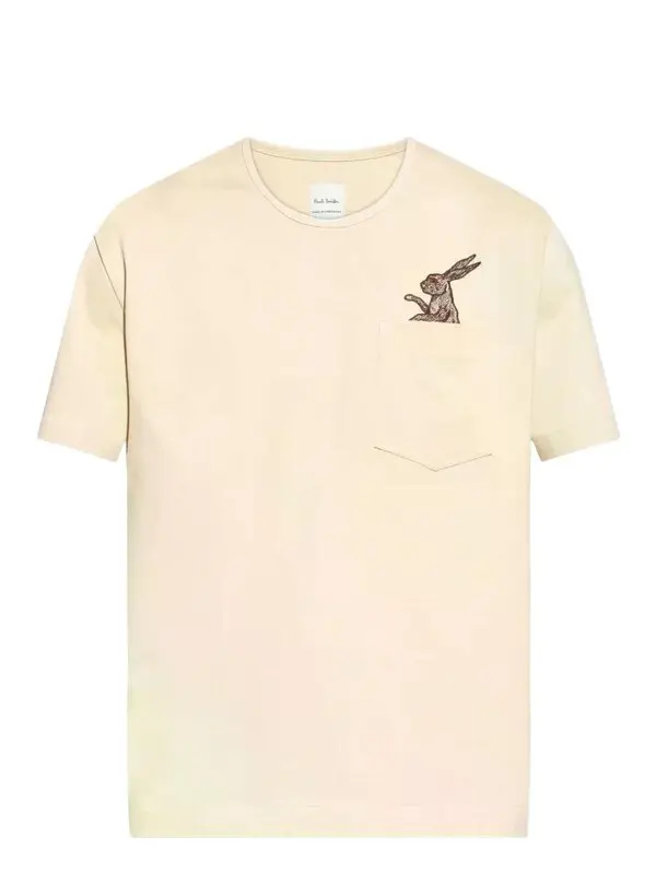 Paul Smith Rabbit Pocket T-shirt - Neutrals