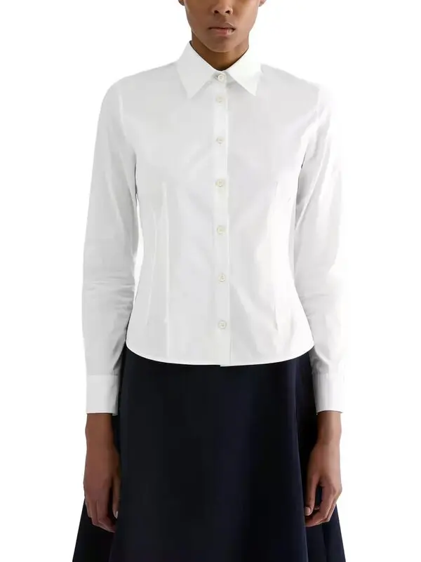 JIL SANDER Cotton Shirt - White