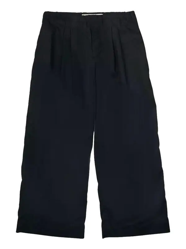 META CAMPANIA COLLECTIVE Trace Pleated Trousers - Black