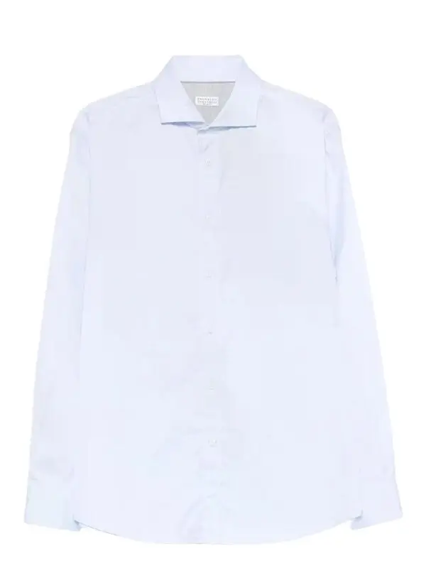 Brunello Cucinelli Long-sleeve Shirt - Blue