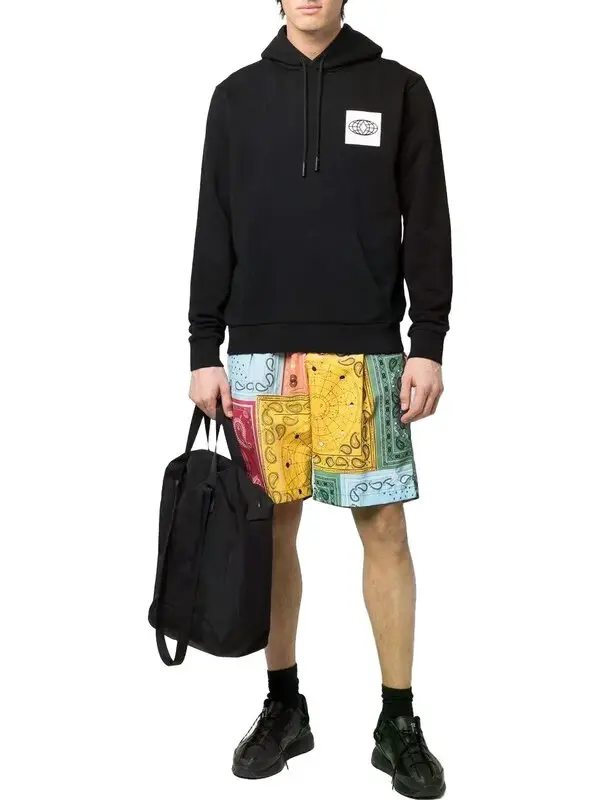 COUNTY OF MILAN Cotton Hoodie - Black