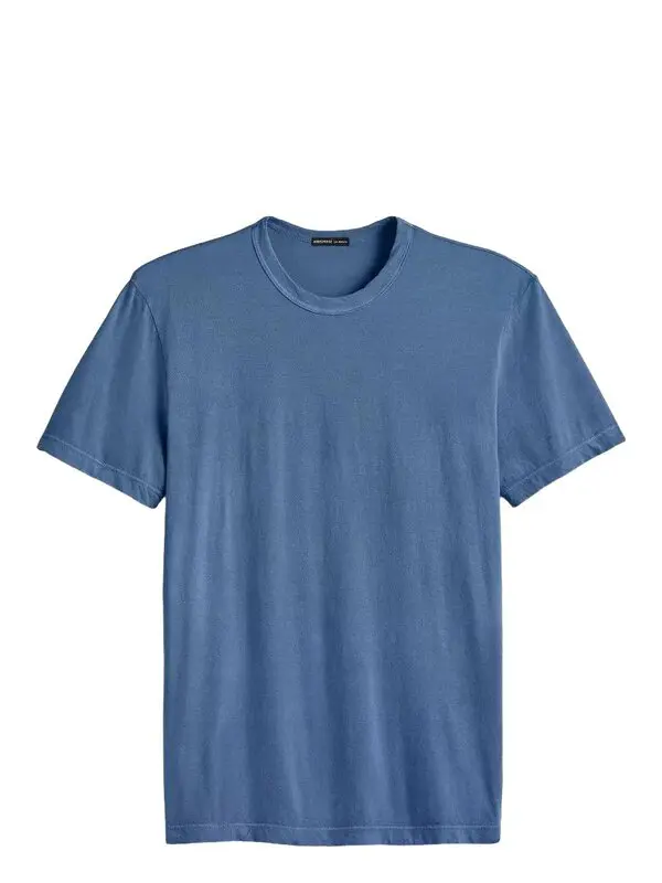 JAMES PERSE Short-sleeve Crew-neck T-shirt - Blue