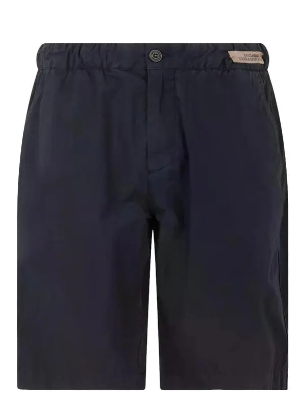 Paul & Shark Elasticated Waist Cotton Shorts - Blue