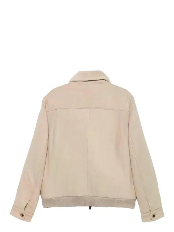 MANZONI 24 Zip-up Jacket - Neutrals