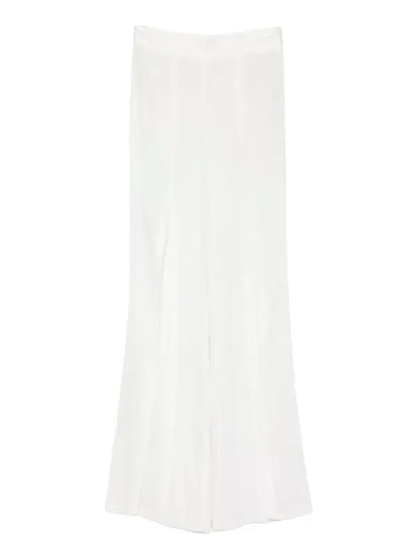 SIMONA CORSELLINI Front-slit Trousers - Neutrals