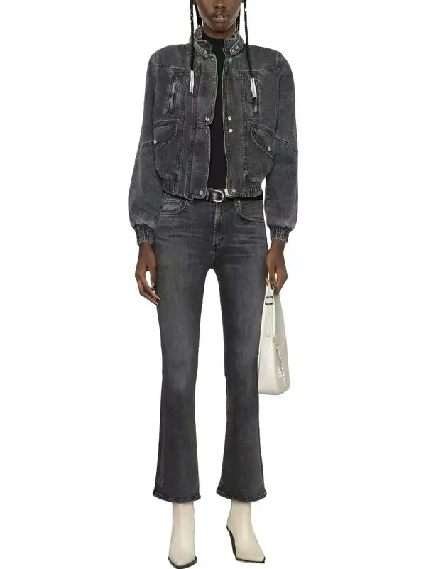 Citizens Of Humanity Mid-rise Flared Jeans - Grey