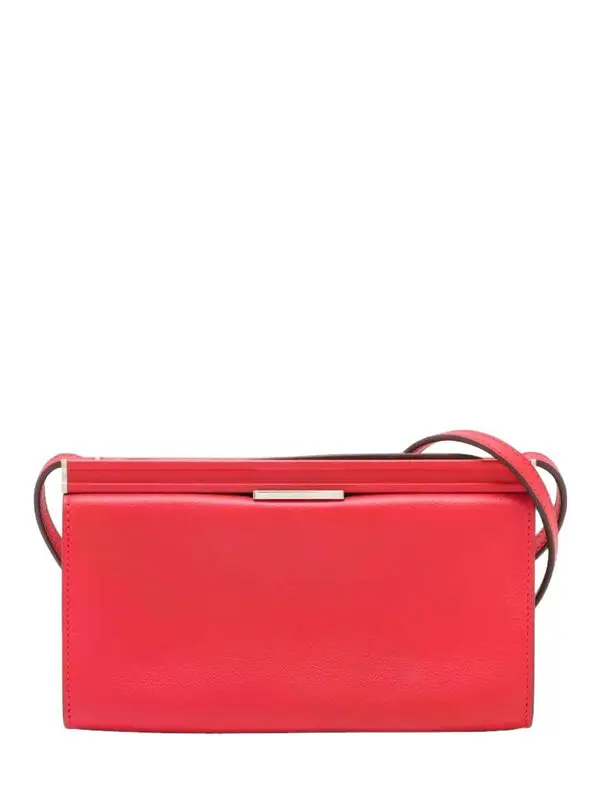 Hermès Evercolor Clic H 21 Crossbody Bag - Red
