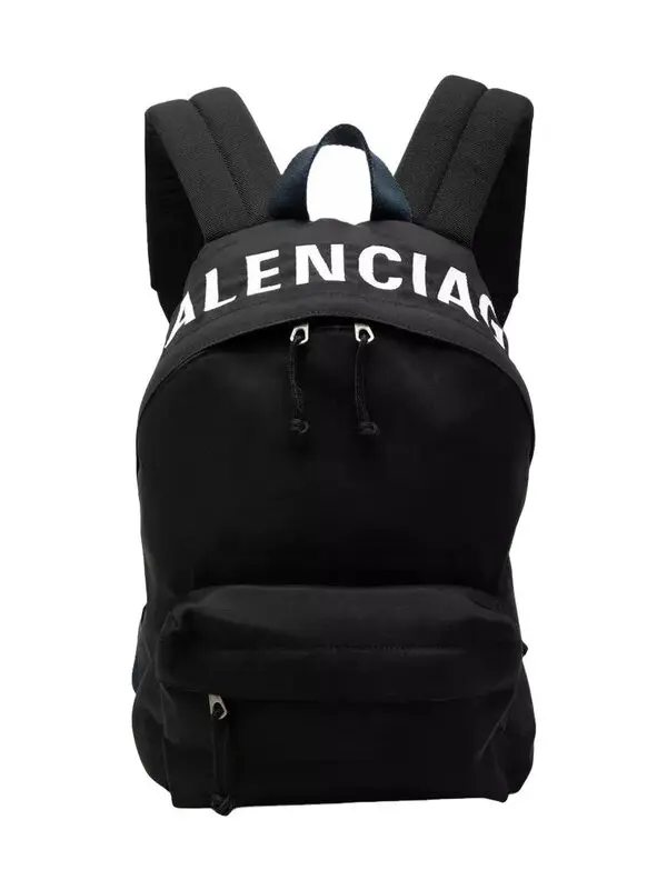Balenciaga Nylon Wheel Backpack - Black