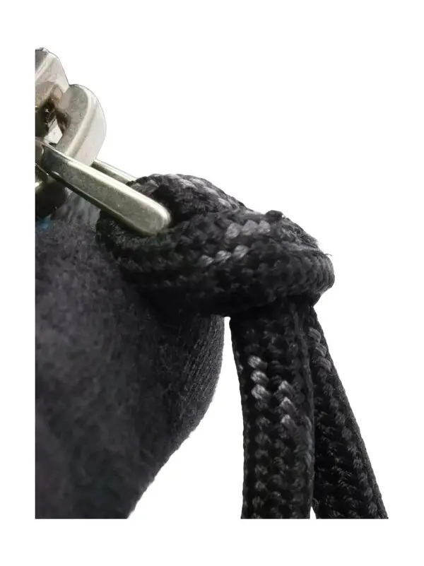 LOUIS VUITTON Monogram Iridescent Trocadero Wearable Wallet Shoulder Bag - Black