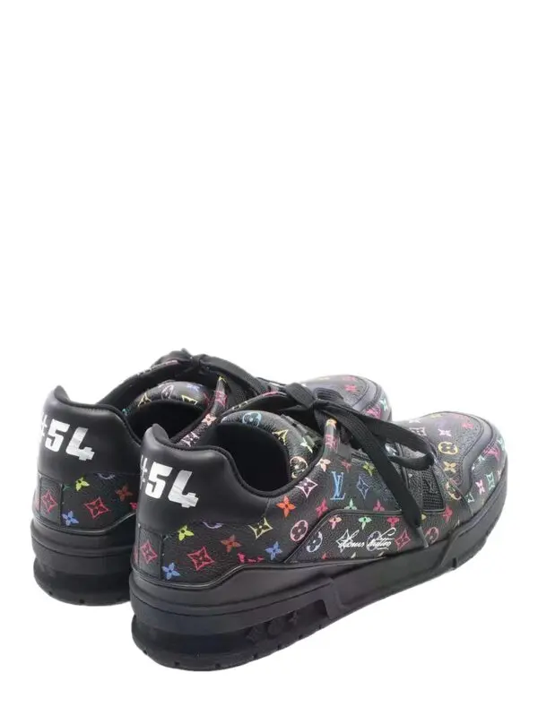 LOUIS VUITTON Takashi Murakami Monogram Sneakers - Black