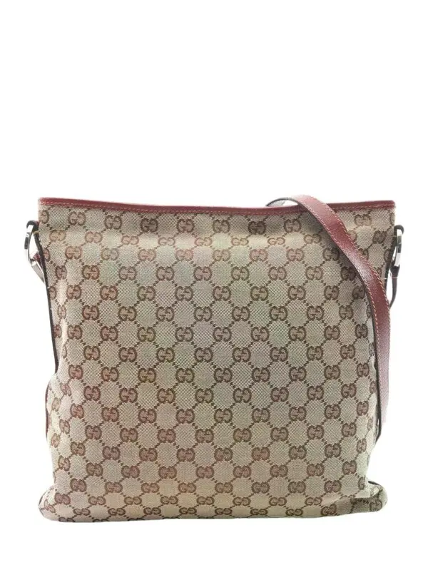 Gucci Gg Canvas Shoulder Bag - Neutrals