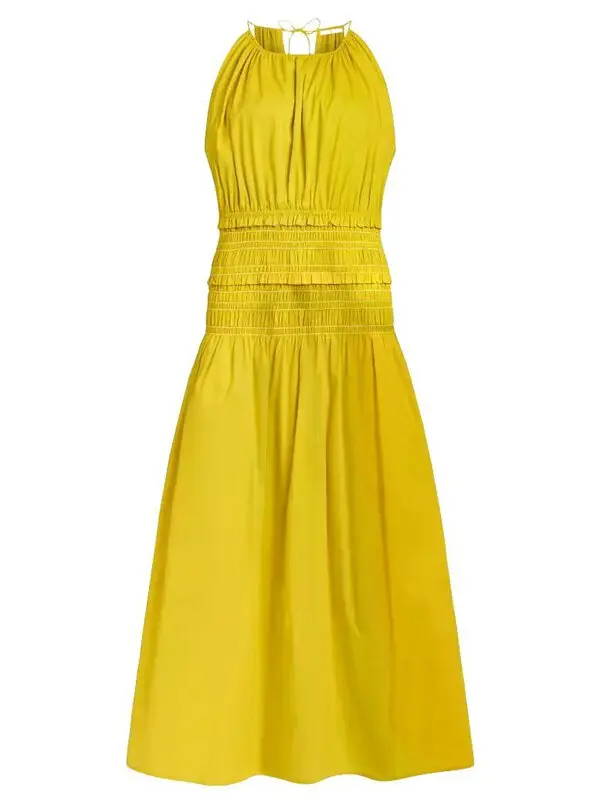 MARIE OLIVER Odeliah Maxi Dress - Yellow