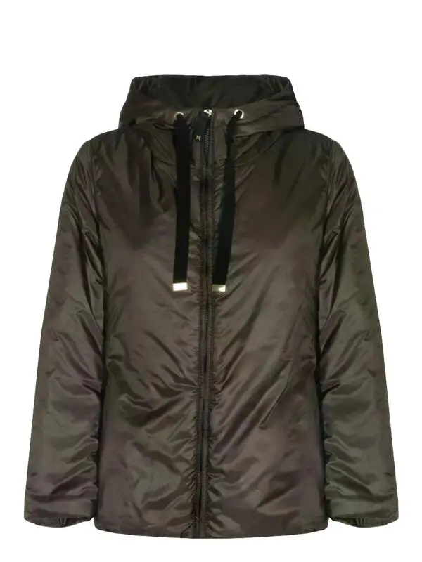 Max Mara The Cube Hooded Jacket - Green