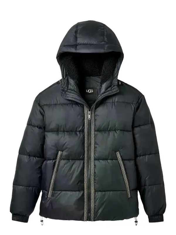 UGG Braid Padded Jacket - Black