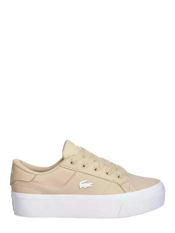 Lacoste Logo-patch Platform Sneakers - Neutrals